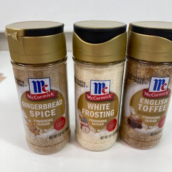 Mccormick | Holiday | Mccormick English Toffee Gingerbread Spice White ...